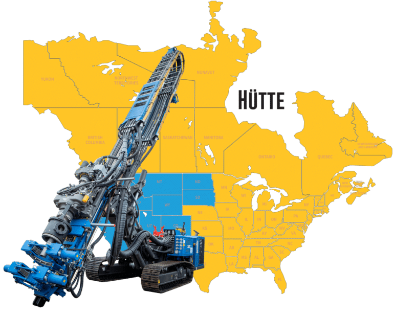 Hütte Drilling Rigs | Hydraulic Micropile & Anchor Rigs